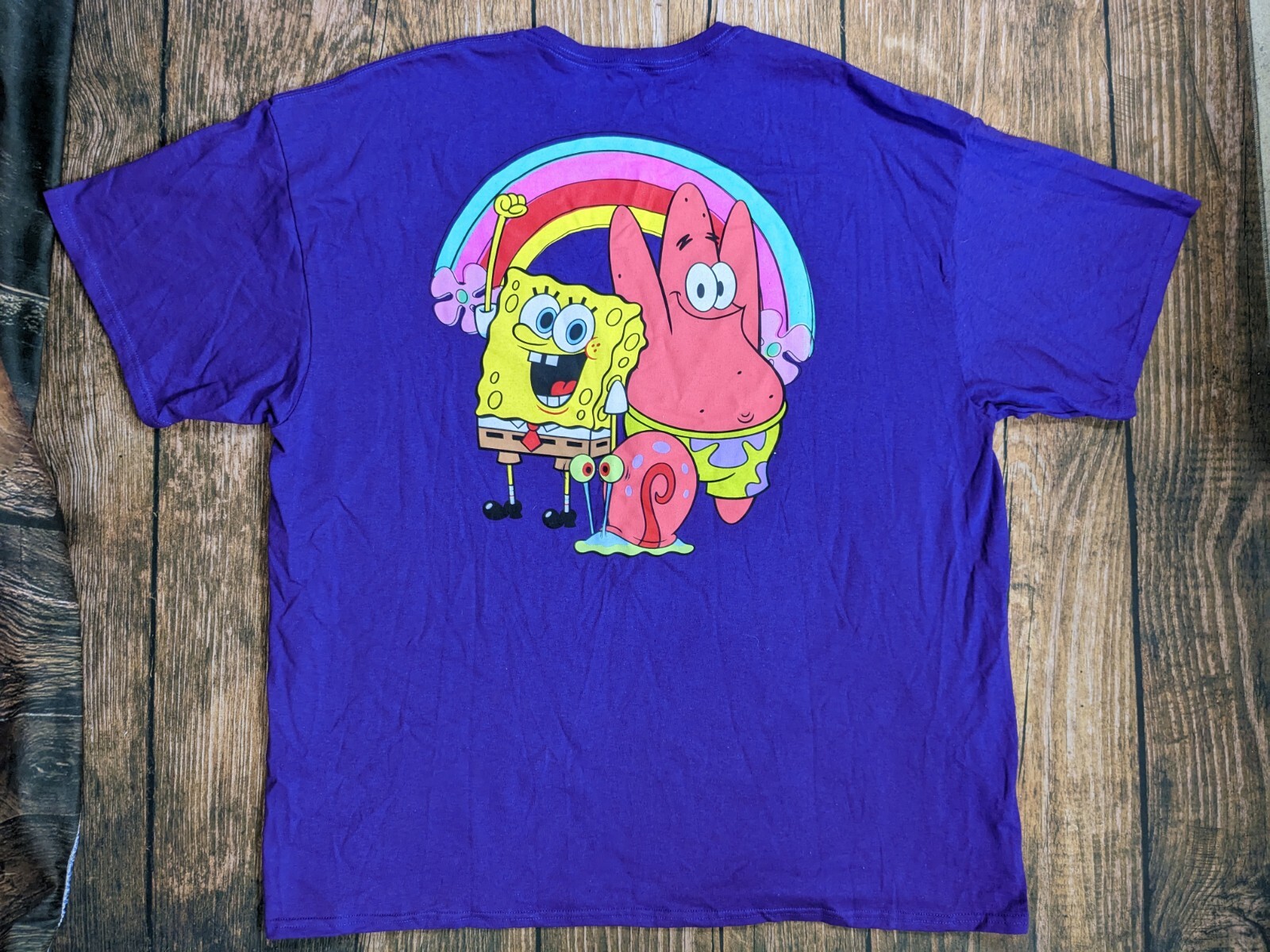 Nickelodeon I Love Spongebob Patrick Gary Rainbow Pur… - Gem