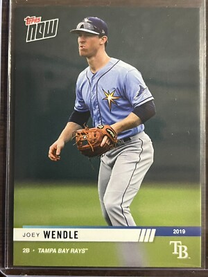 2019 Topps Now #OD-50 Joey Wendle Tampa Bay Rays | eBay