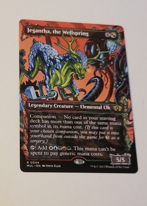 MTG 1x Jegantha, the Wellspring, NM, March of the Machine: Multiverse ...
