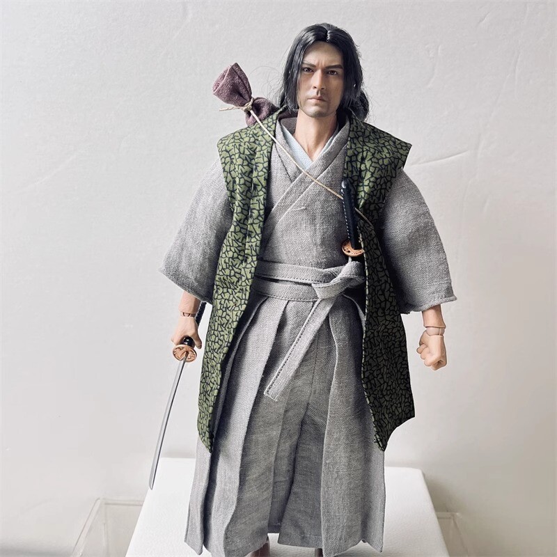 1/6 Scale Samurai Clothing Set Samurai Blade Model For 12" Action ...