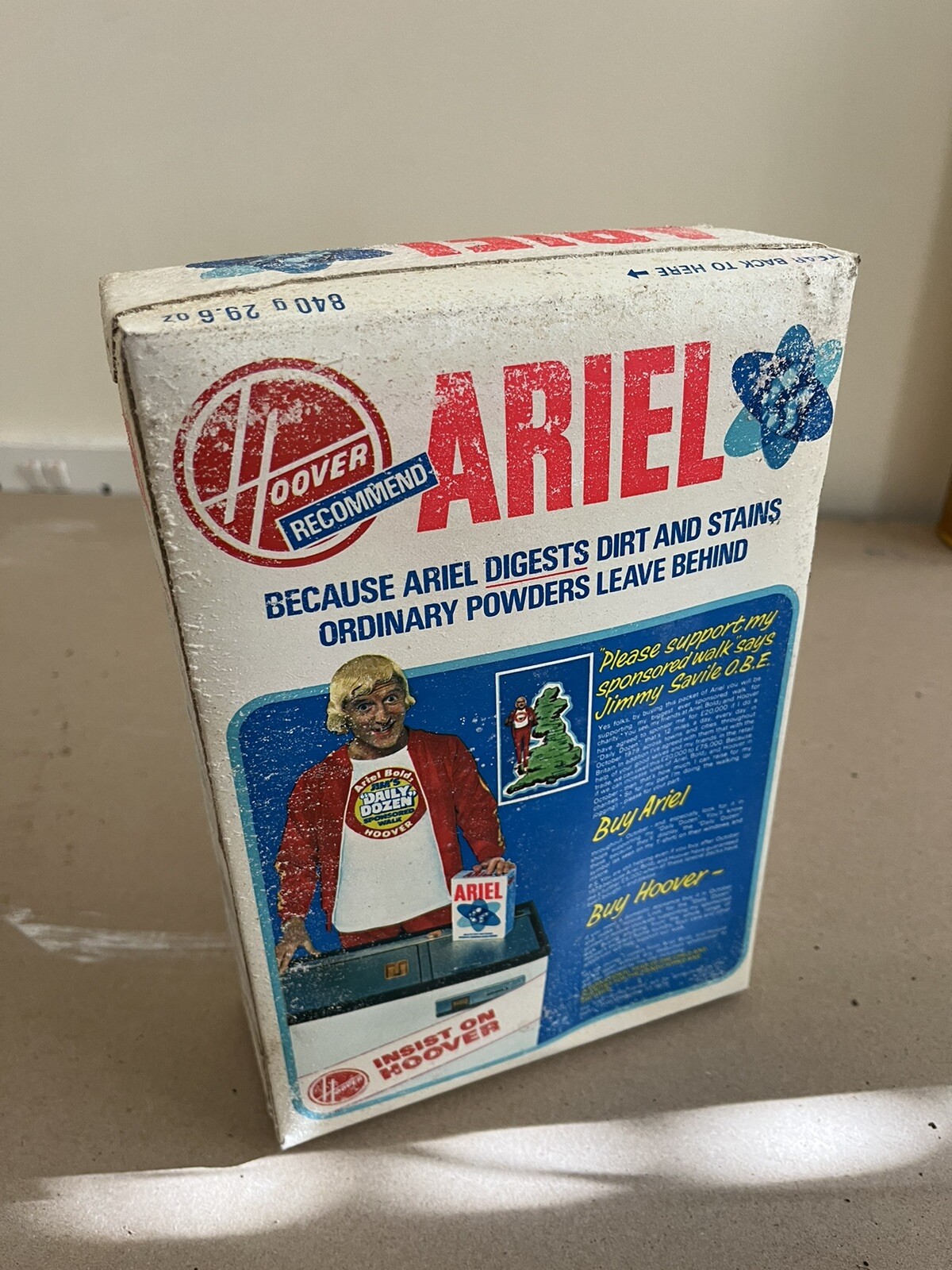 Vintage Washing Powder ARIEL Unopened. Good for TV props - Hoover ...