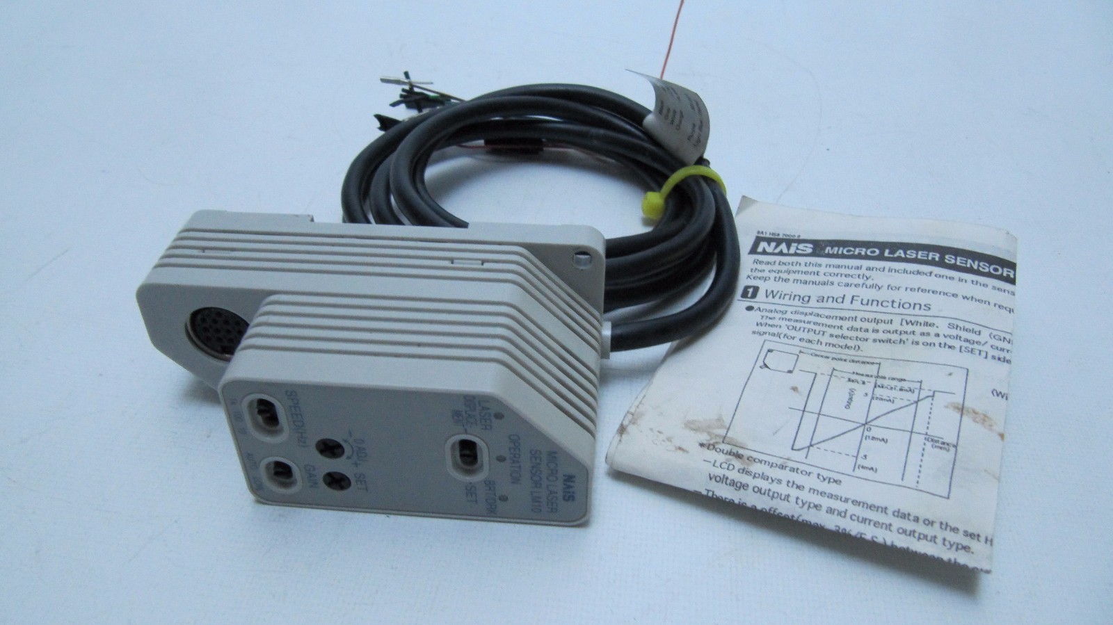 NAIS Micro Laser Sensor LM10 ANR5142 | eBay