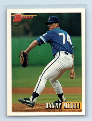 1993 Bowman Dan Miceli Rookie Kansas City Royals #293 | eBay