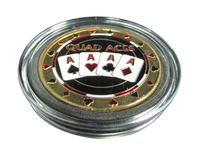 Casino Poker Card Guard Cover Protector Quad Aces | eBay