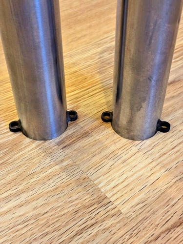 Vtg Hilborn Furl Injection Stacks 8.0 x 1.5 Sprint Car NHRA SCTA Chevy ...