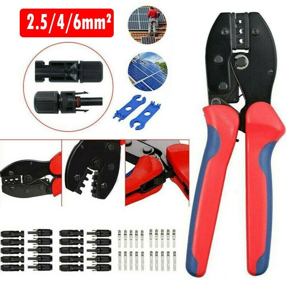 For mc4 Crimper Solar PV Crimping Hand Pliers Terminals Cable Connector ...