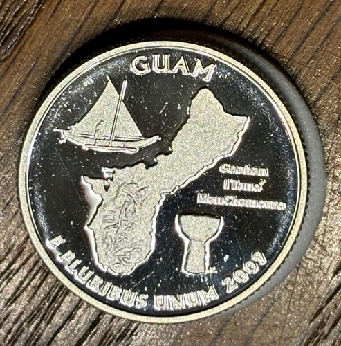 2009 S Territories Quarter Guam Proof Deep Cameo 90% Silver | eBay