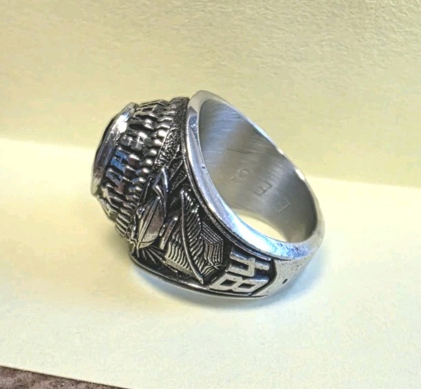 Vintage 1984 The Bright School Chattanooga Tennessee Green Class Ring ...