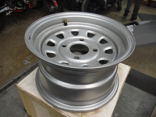 ITP DELTA STEEL SILVER WHEEL 12X7 4/110 | eBay