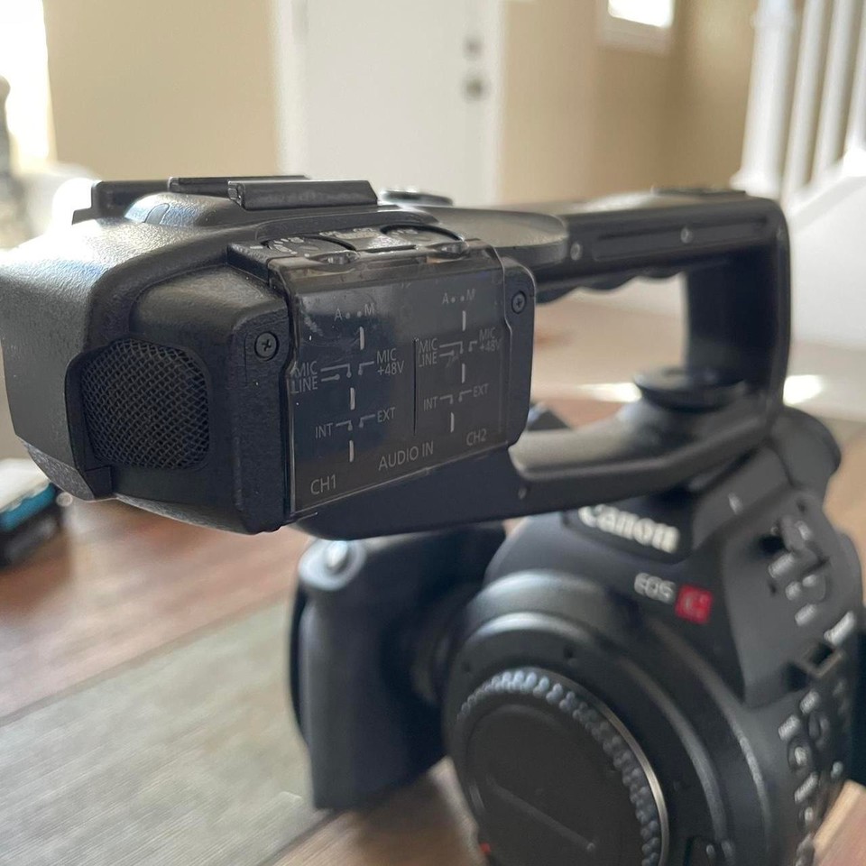 Canon EOS C100 Cinema Camera w/ Carrying Backpack & Accessories | eBay