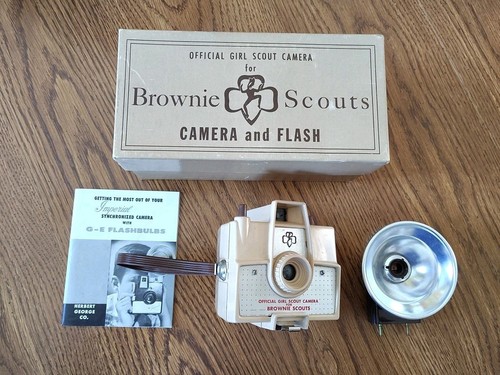 VINTAGE 1960s IMPERIAL OFFICIAL GIRL SCOUT FOR BROWNIE SCOUTS CAMERA | eBay
