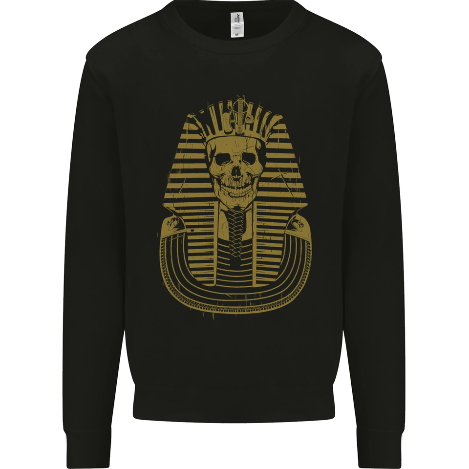 Pharaoh Skull Ancient Egypt Mens Sweatshirt Jumper | eBay