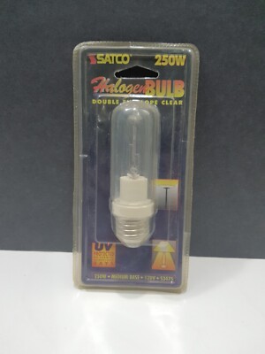 SATCO S3475 250W 120V JDD E26 Base Double Envelope Clear | eBay