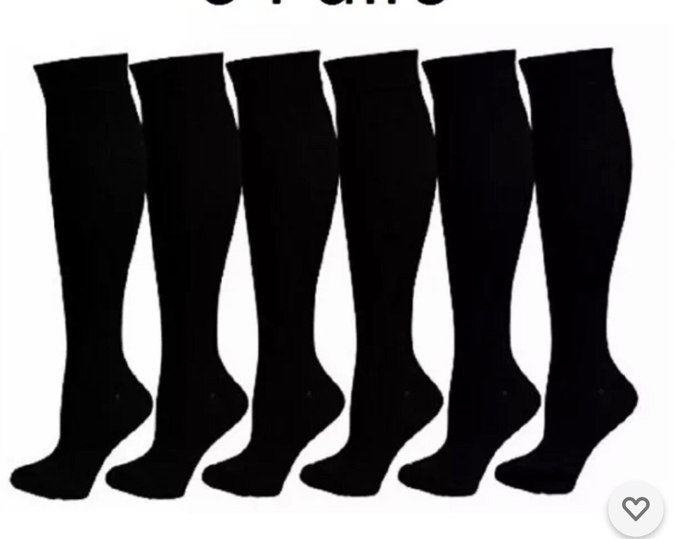 CHARMKING Copper Compression Socks for Women Men (8 Pairs) 15-20 mmHg ...