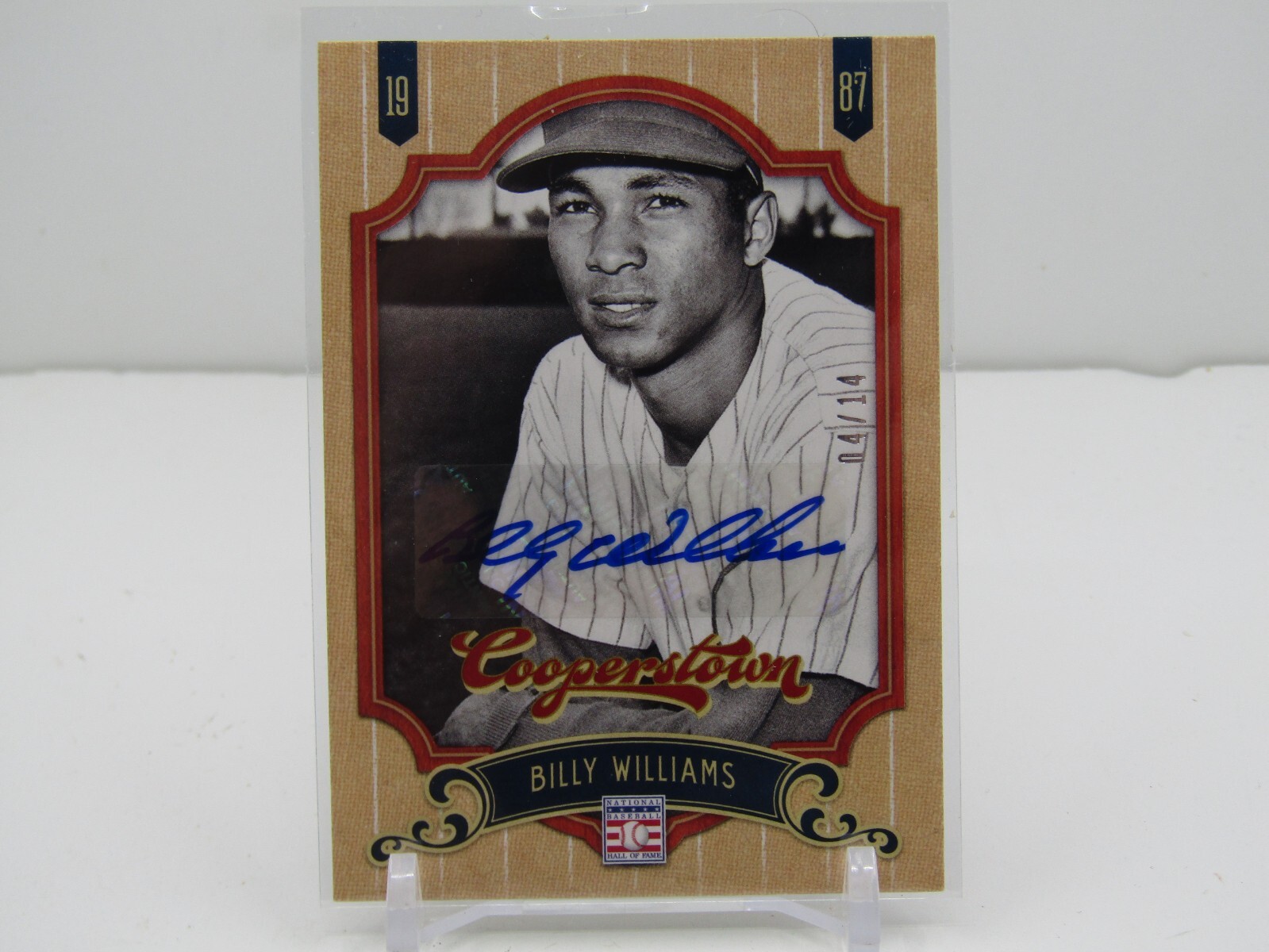 BILLY WILLIAMS 2012 PANINI COOPERSTOWN AUTOGRAPH AUTO #04/14! | eBay