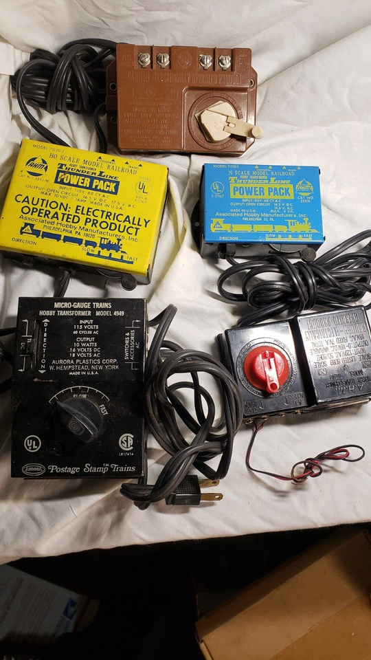 ***HUGE LOT*** HO SCALE TRAINS/ACCESSORIES,transformers,ahm,tyco ...