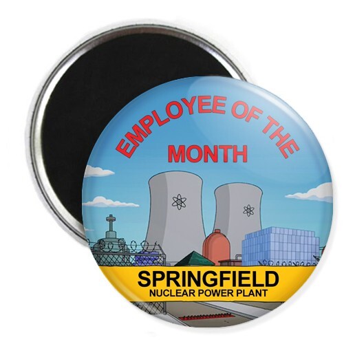 Springfield Nuclear Power Plant Logo The Simpsons Bendable Poseable