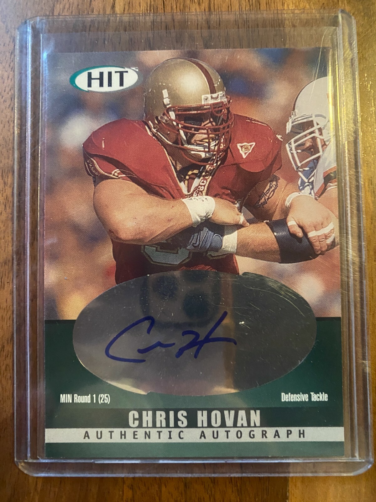 A68726 - 2000 SAGE HIT Autographs Emerald #42 Chris Hovan | eBay