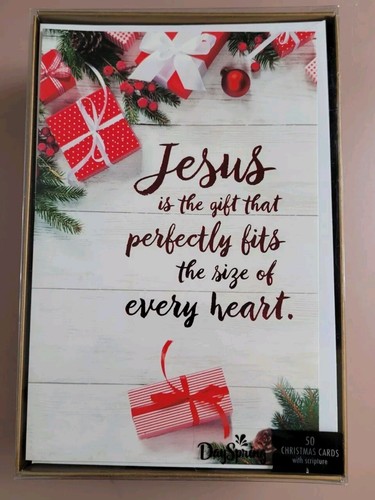 DaySpring Jesus Is The Gift That Fits 50 Christmas Boxed Cards w ...