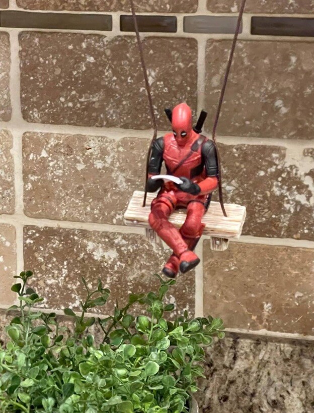 Hot New Products Deadpool Car Rearview Mirror Pendant Reading Swinging ...