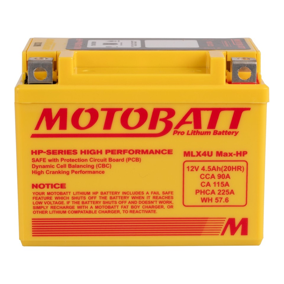 KTM 530 XCRW 2008 Motobatt Lithium 12V Battery High Performance | eBay ...