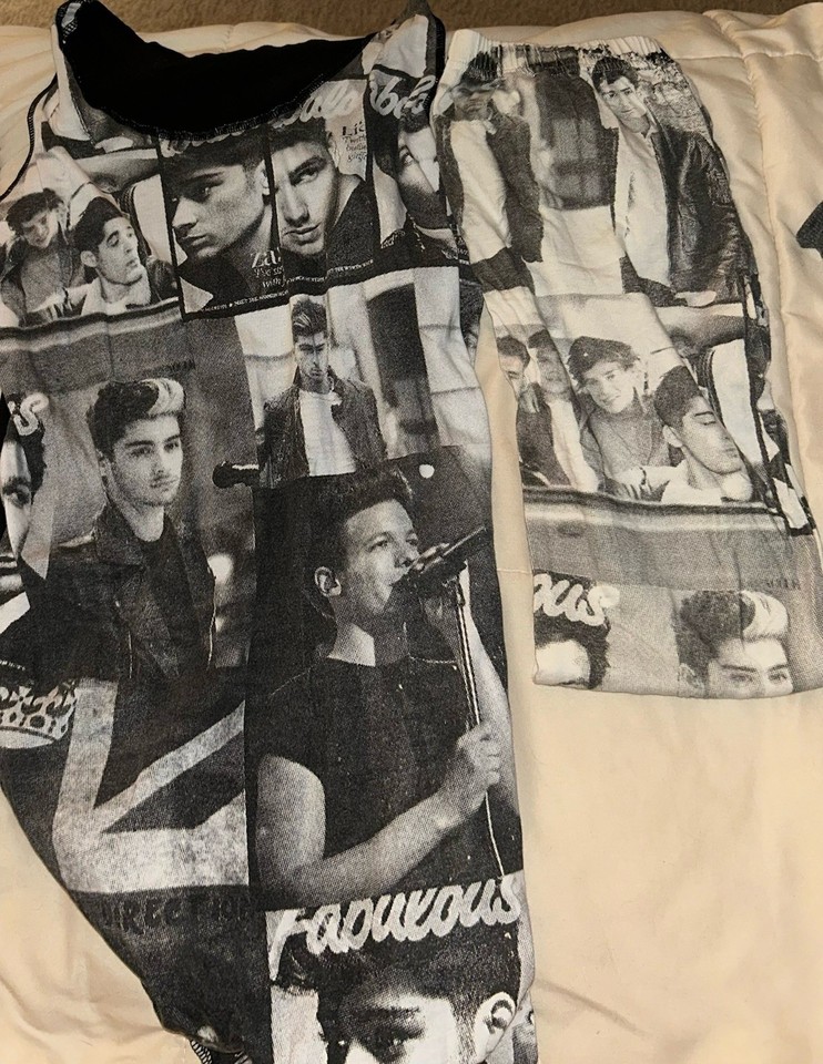 One Direction Two Piece Set Tank And Leggings Small | eBay