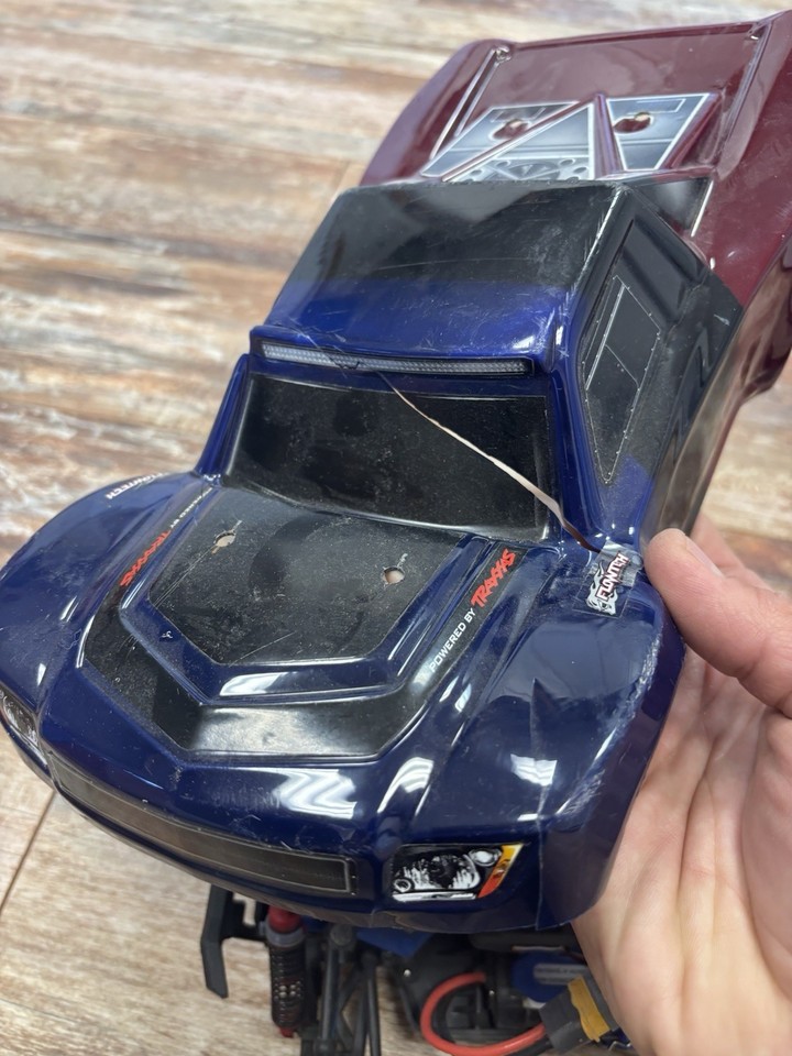 Traxxas Latrax Desert Prerunner 1/18 4wd w/ Servo Motor Wheels Works No ...