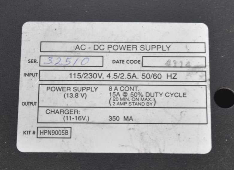Motorola Radius GR500 Mounted Repeater Station | eBay