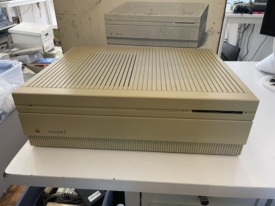 Vintage Apple Macintosh II w/ Original Box! M5000 - Tested | eBay