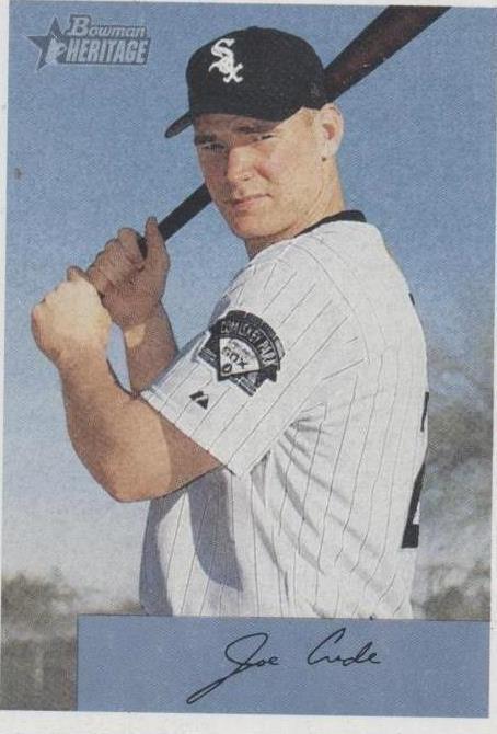 2002 Bowman Heritage - Joe Crede #48 for sale online | eBay