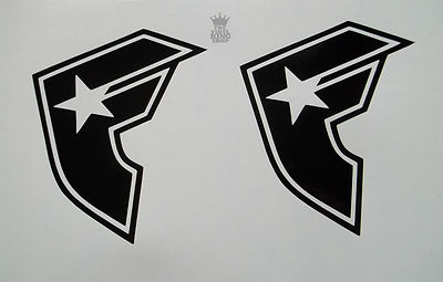 2 x Famous Stars and Straps Vinyl Decal Sticker Ski Snowboard Car Skate ...
