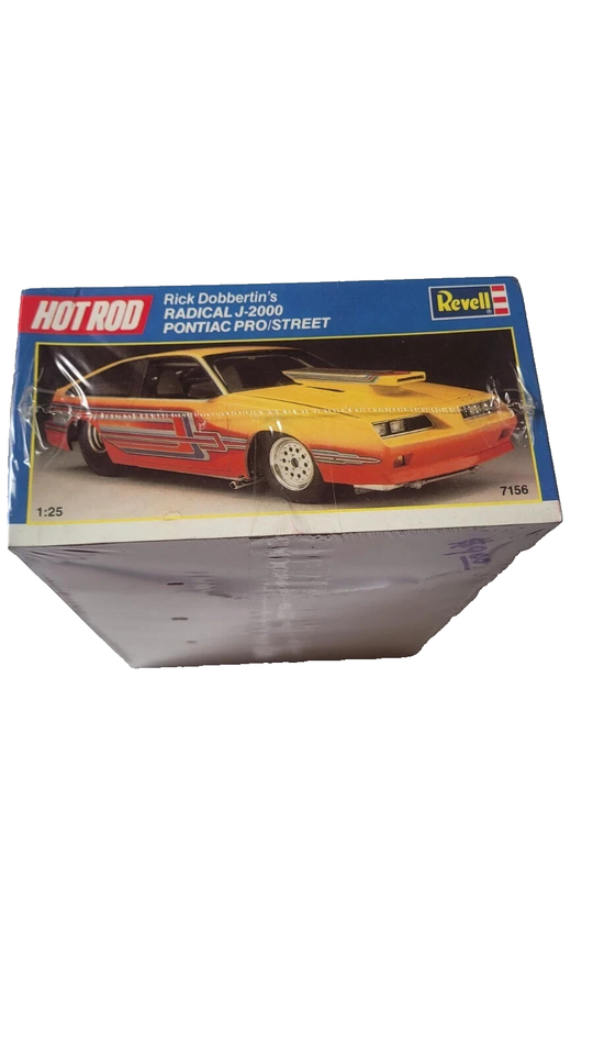REVELL 1/25 Rick Dobbertins Radical J-2000 Pontiac Pro Street Model Kit ...