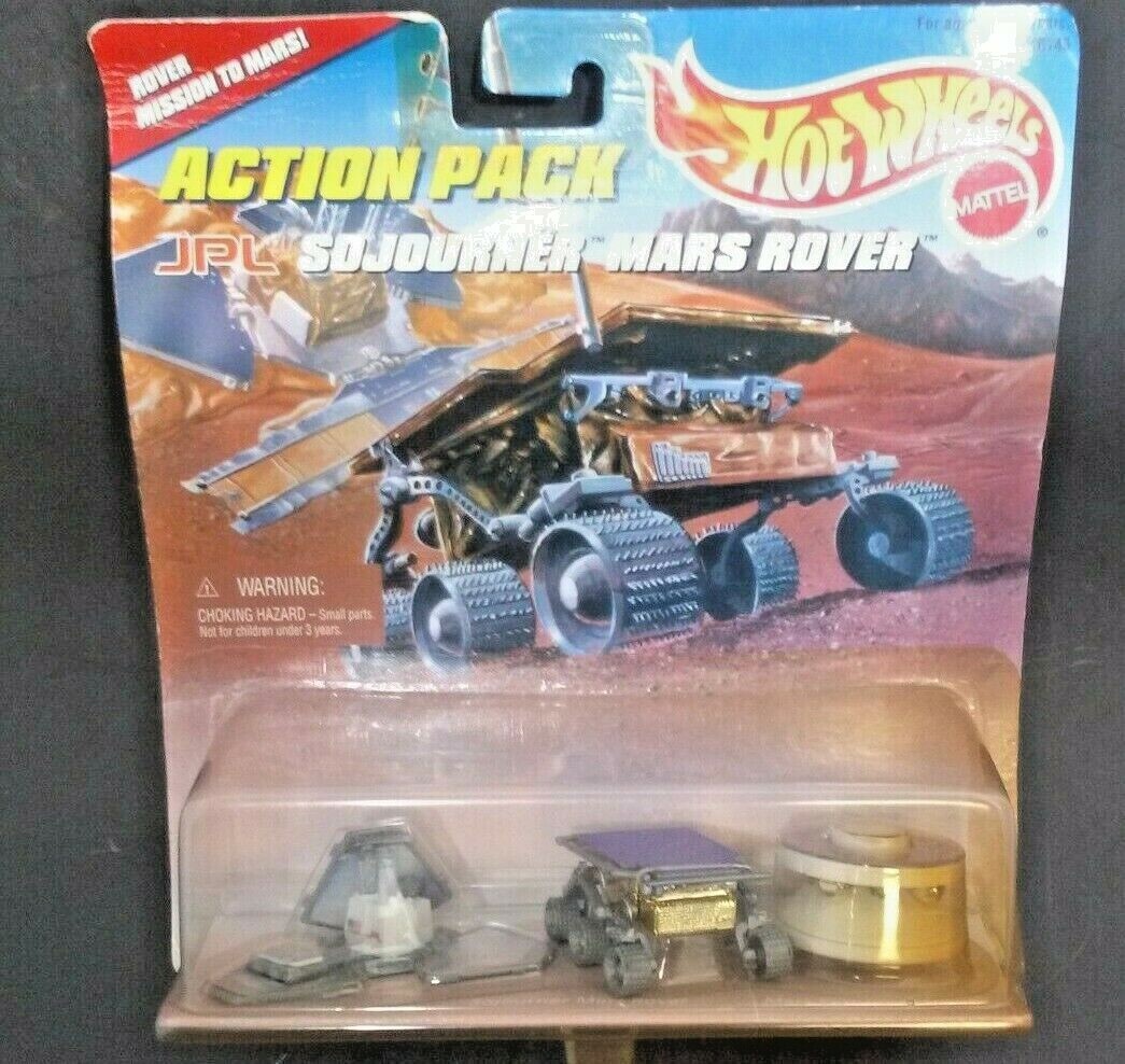 1996 Hot Wheels ACTION PACK JPL Sojourner Mars Rover, Pathfinder ...