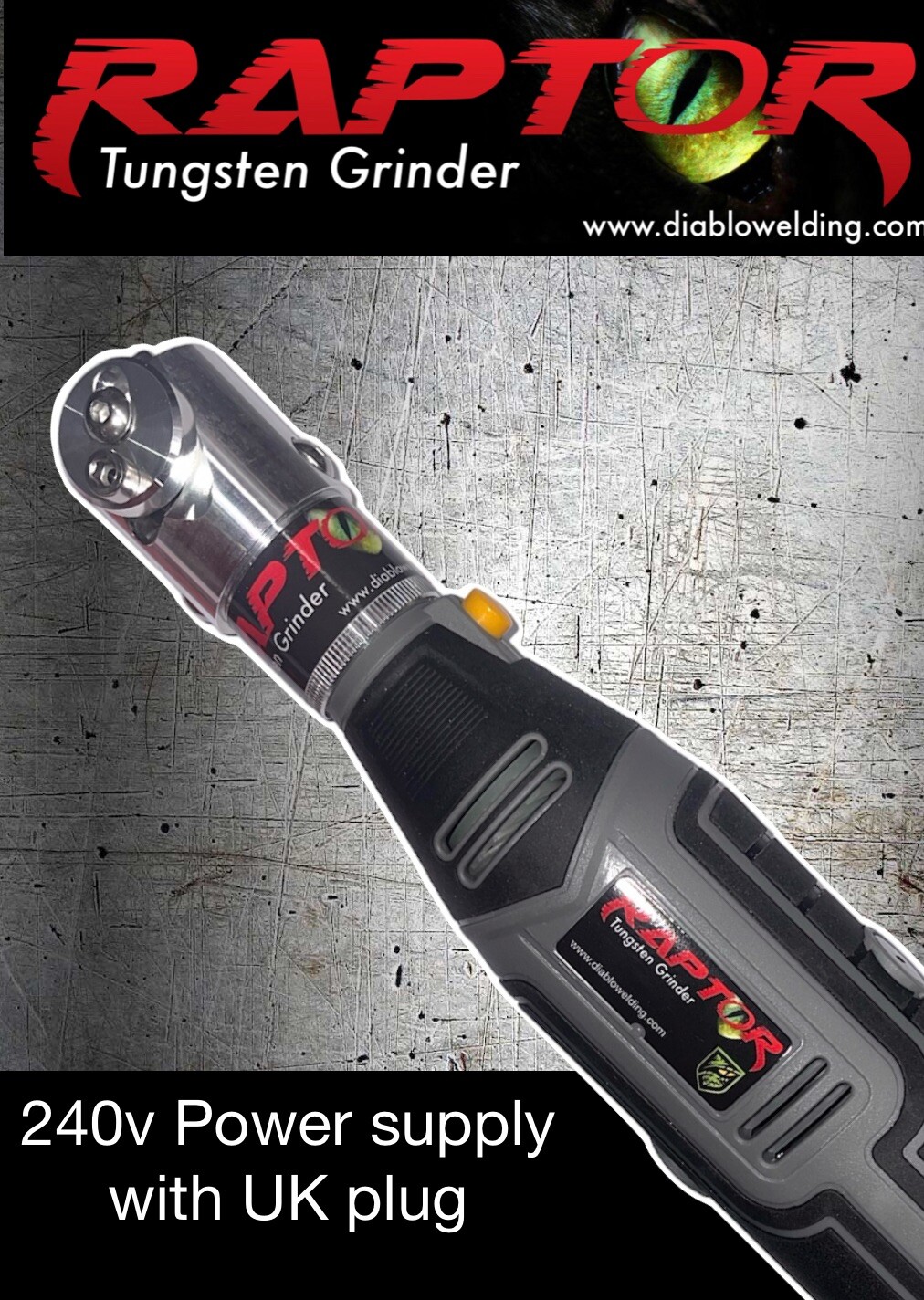 Raptor Tungsten Grinder Sharpener TIG finger Welding | eBay UK