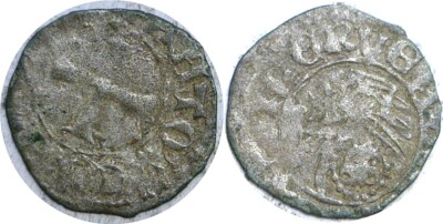 1382-1400 Italy Venice Doge Antonio Venier Billon Tornesello Galley ...