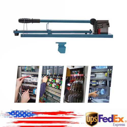 Manual DIN Rail Cutter Double Slot Iron and Aluminum Rail Cutting ...