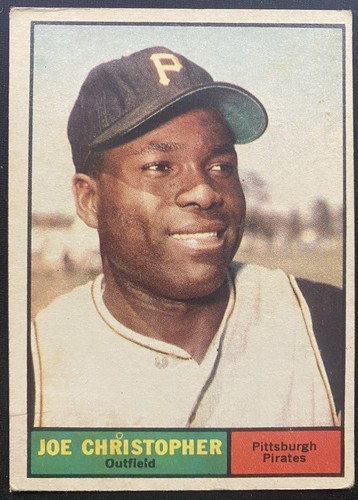 1961 Topps Baseball Joe Christopher #82 RC EX | eBay