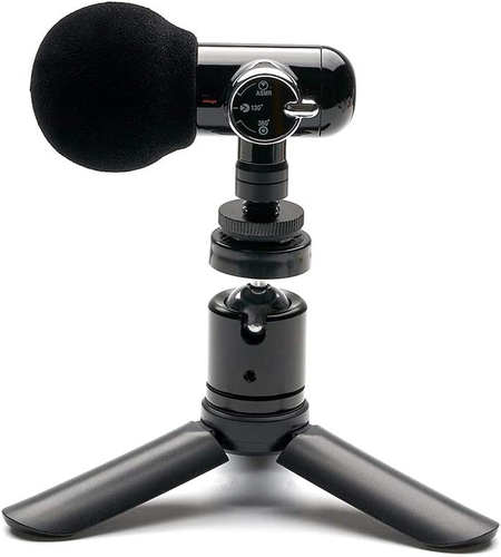 / Q-Mic (All-In-One ASMR Direct Omni 360° Microphone, 2 Tripod, 4 ...
