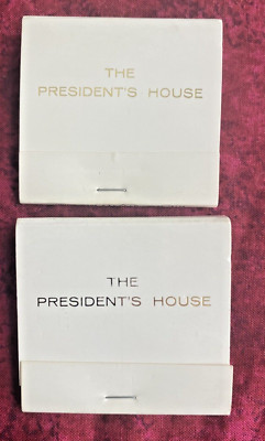 THE WHITE HOUSE PRESIDENTIAL MATCHES / LOT OF TWO | eBay