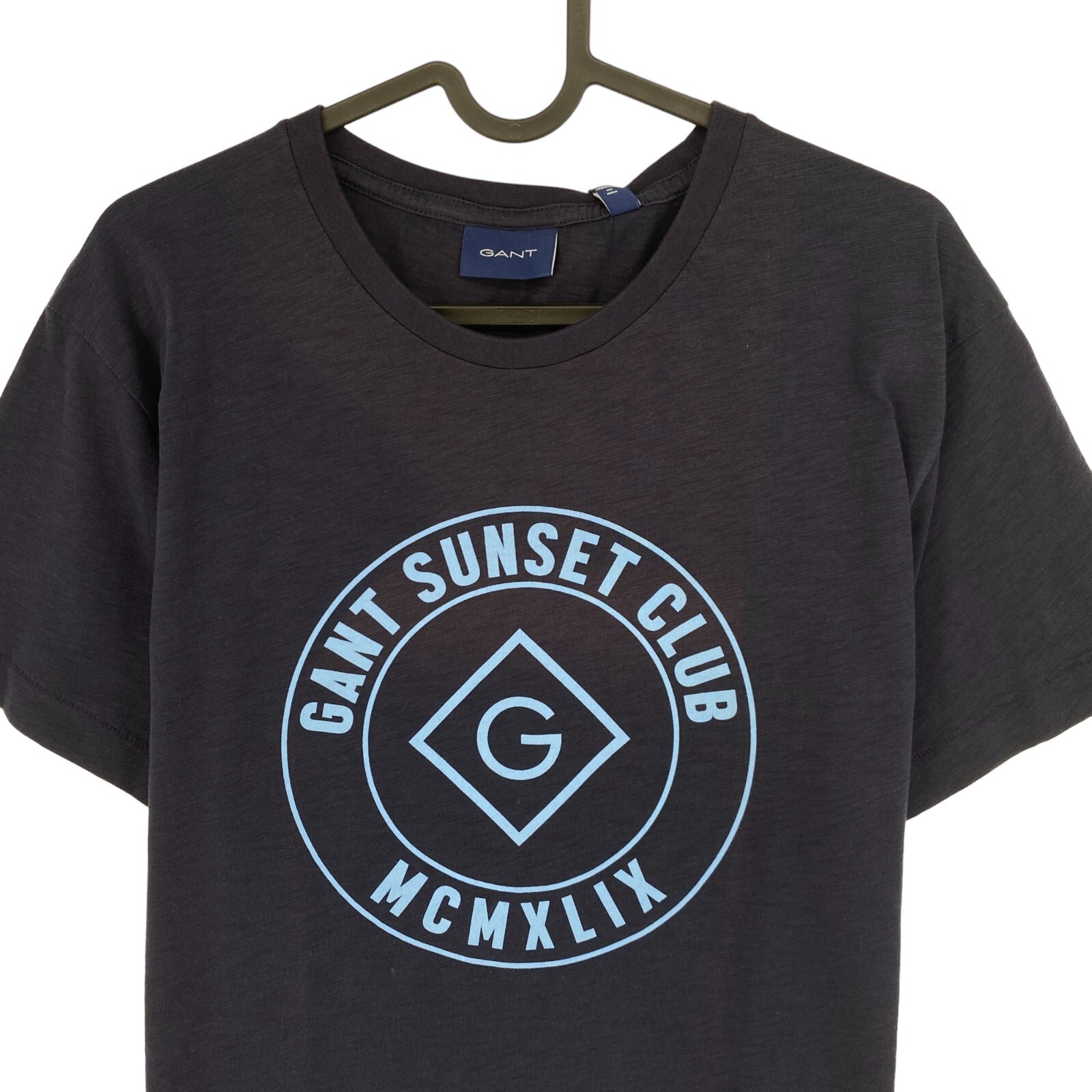 GANT Navy Blue Sunset Club Crew Neck T-Shirt Size M | eBay