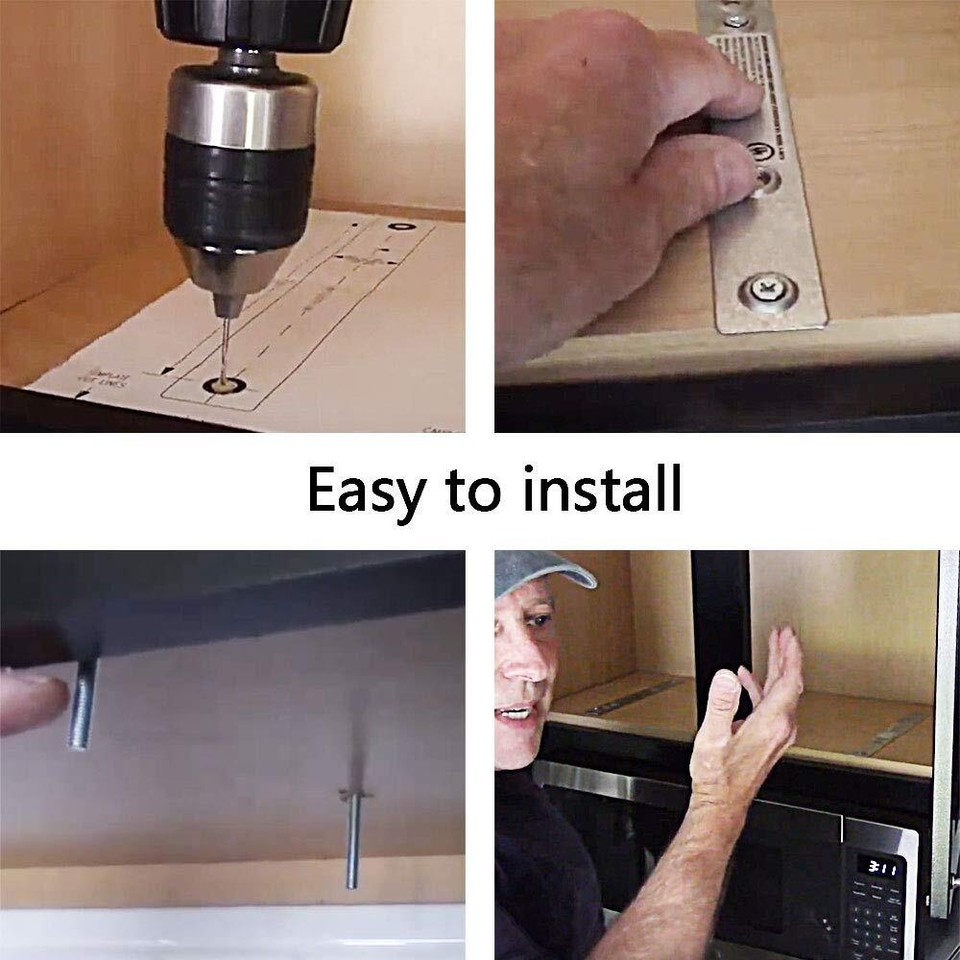 Microwave Under Cabinet Mounting Kit WX4-A019 JXA019K Compact ...