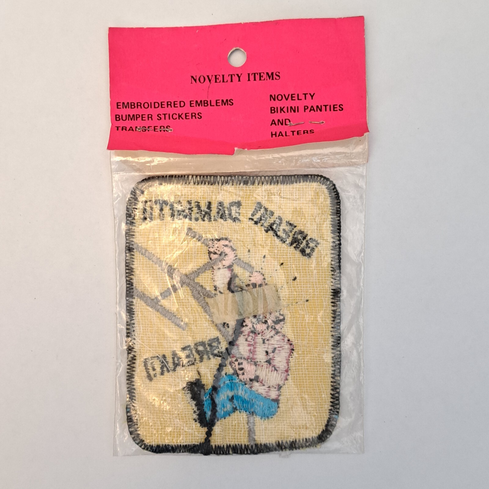 NEW Vintage BREAK! DAMMIT! BREAK! CB Patch Sealed In Package | eBay