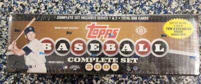 2008 Topps Baseball Factory Sealed Set Series 1 & 2 - 660 Cards | eBay