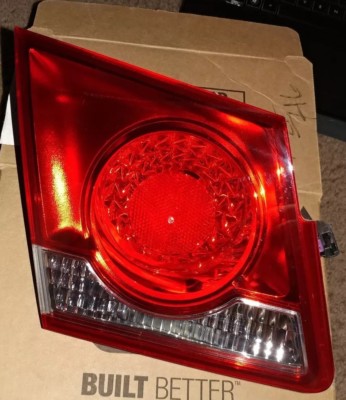 Chevrolet GM OEM 11-14 Cruze Backup Light Back Up Lamp-Assy Left ...