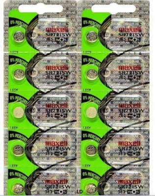 362 MAXELL WATCH BATTERIES (10 piece) SR721SW V362 SR721 362 ...