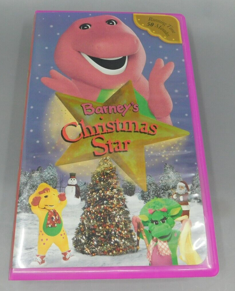 Barney's Christmas Star VHS Vintage Tape Movie TESTED WORKS 45986020765 ...