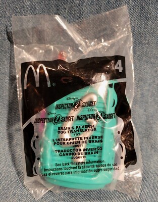 Vintage-'02-03 McDonald’s Inspector Gadget Toy #4 Brian's Reverse Dog ...