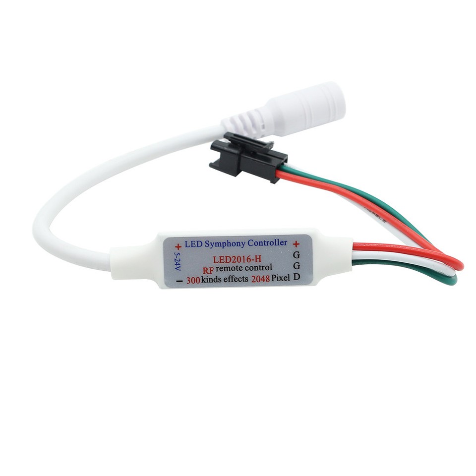 1pcs 5-24V 14key RF LED Remote Controller for WS2811 WS2812B LED Strip ...