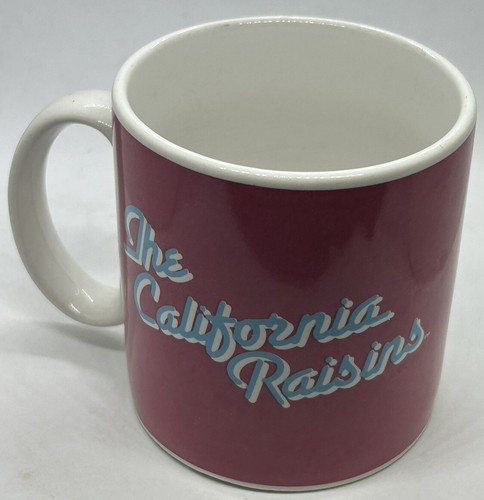 Vintage The California Raisins Happy Birthday Mug Coffee Cup 1987 ...