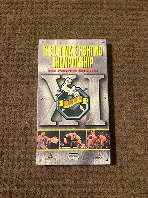 RARE NEW UFC 11 The Proving Ground Ultimate Fighting Championship VHS ...